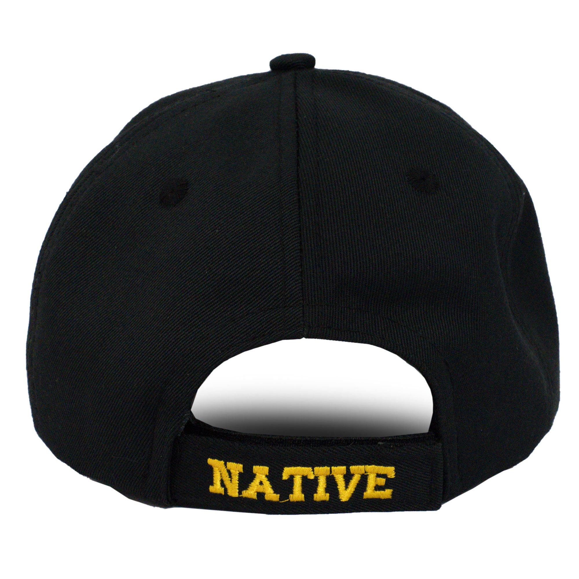 Native American Eagle With Pipe Embroidered Handmade Beaded Brim ...