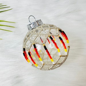 Beaded Ball Christmas Ornaments, Beaded Christmas Tree Ornaments ...