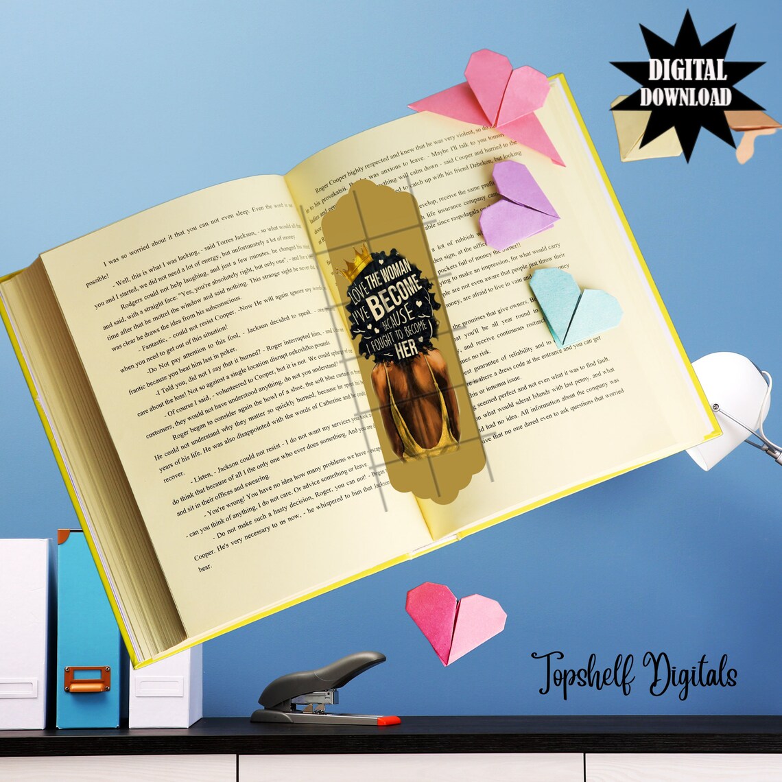 African American Bookmarks, Bookmarks, Printable Bookmarks, Digital ...