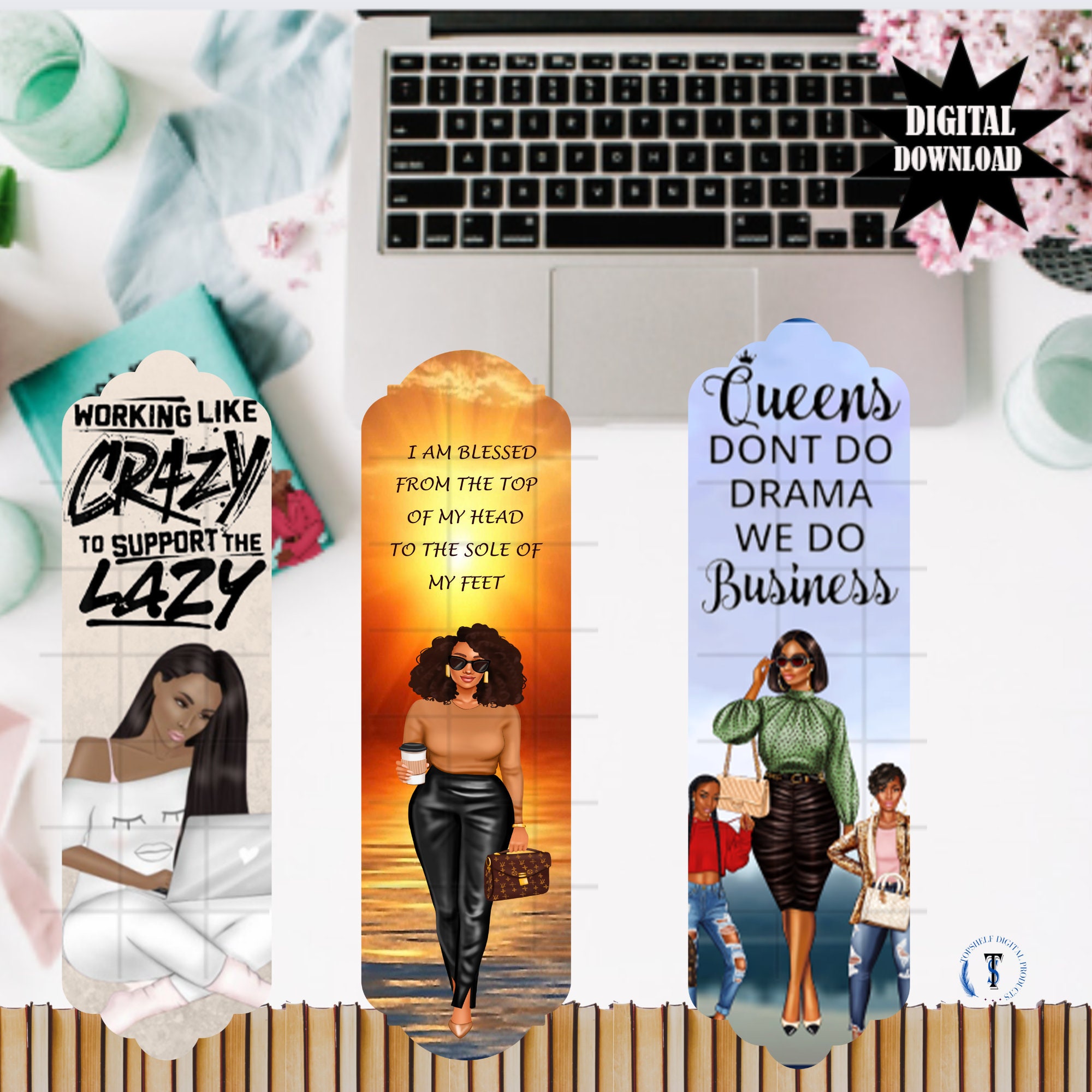 African American Bookmarks, Black Girl Bookmarks, Black Girl Magic ...
