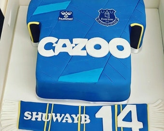 Everton Cake Topper - Etsy UK