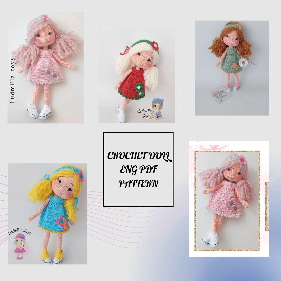 Duru Doll Crochet Making English Pattern. the Construction Stages File ...