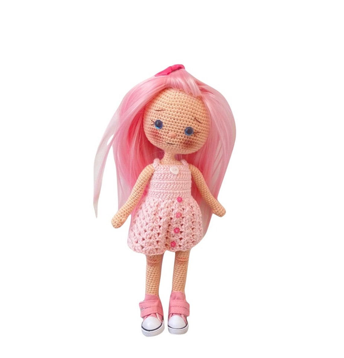 Roza Crochet Doll Making Pattern Amigurumi Doll Crochet Etsy