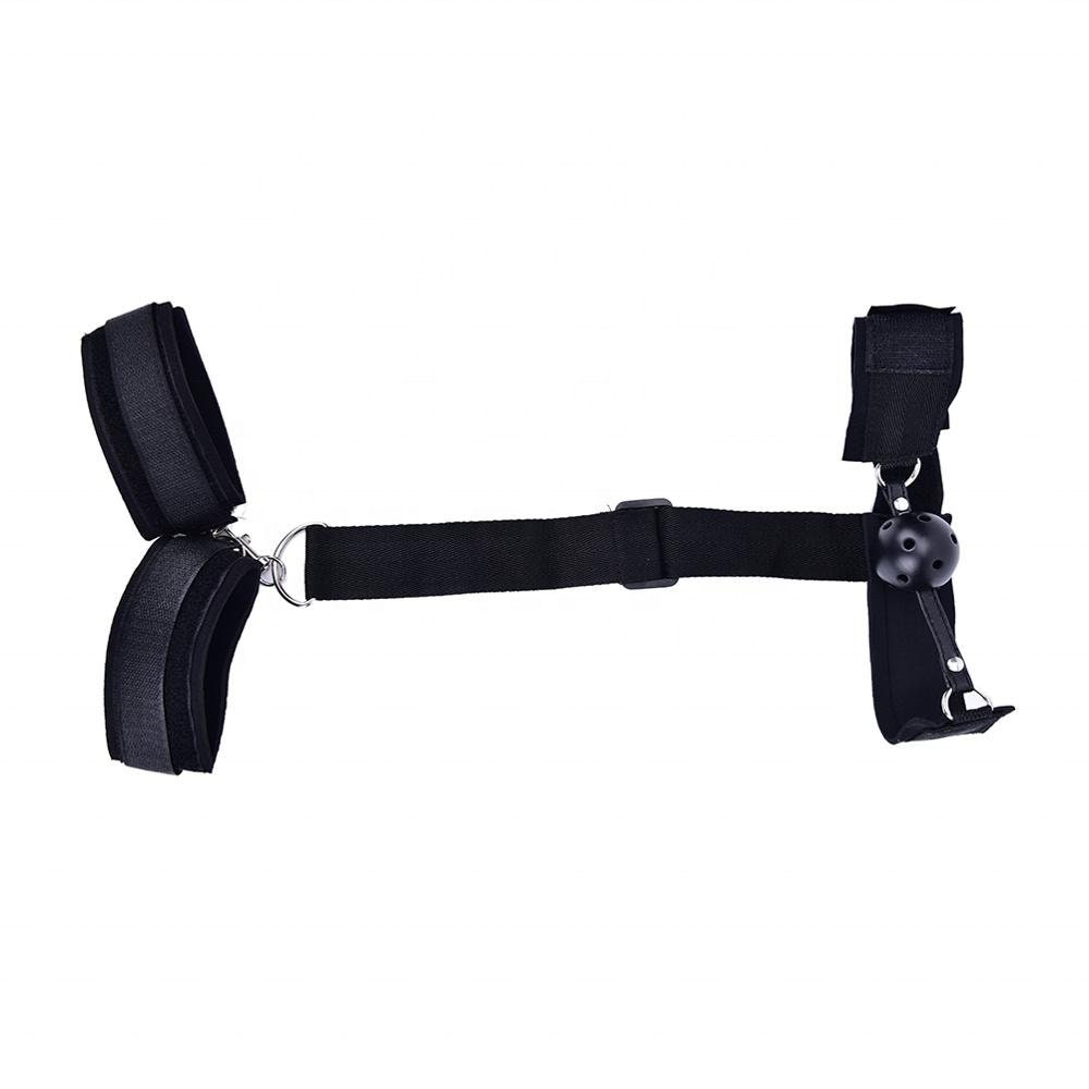 Behind Back Restraints With Ball Gag Bdsm Bondage Etsy Uk