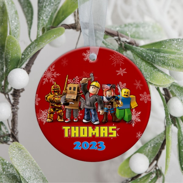 Roblox Ornament - Etsy