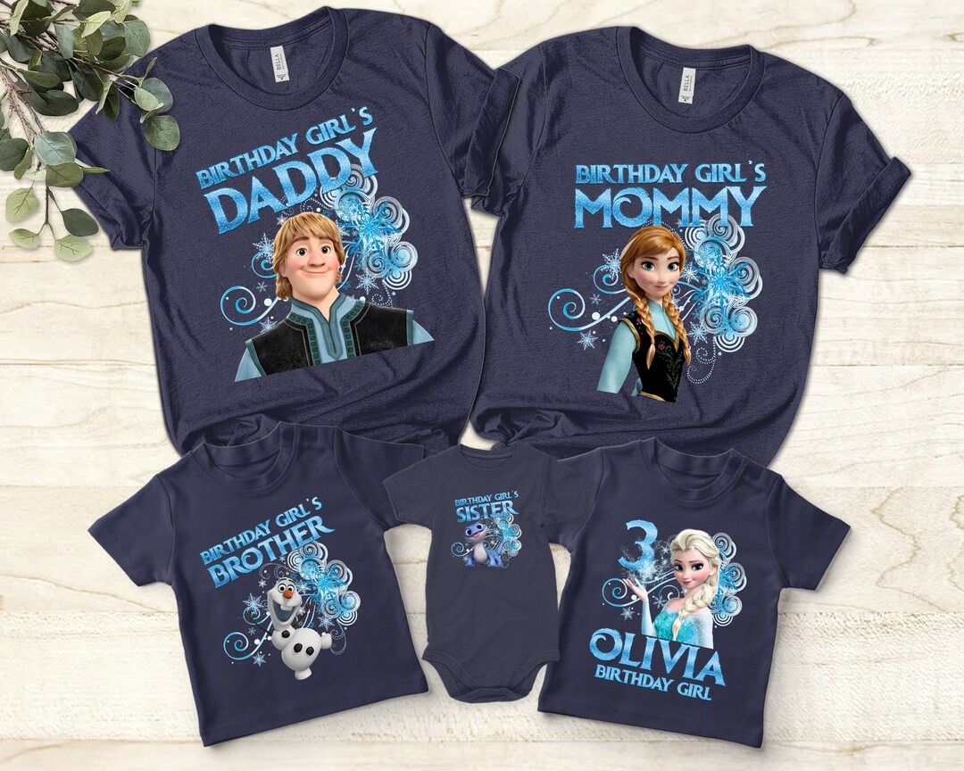 Frozen Family Shirts Frozen Custom Shirts Frozen Frozen - Etsy