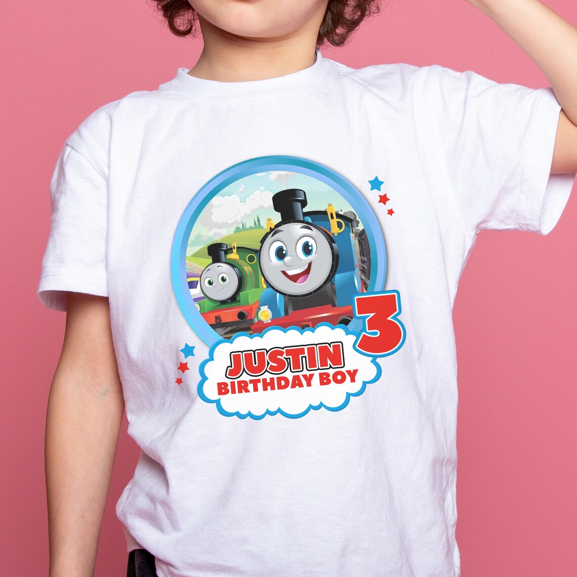 Personalized Thomas and Friends Birthday Shirt Thomas and - Etsy
