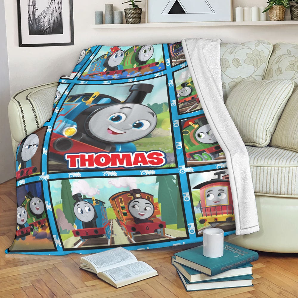 Personalized Thomas The Train Fleece Blanket sold by Individualist ...