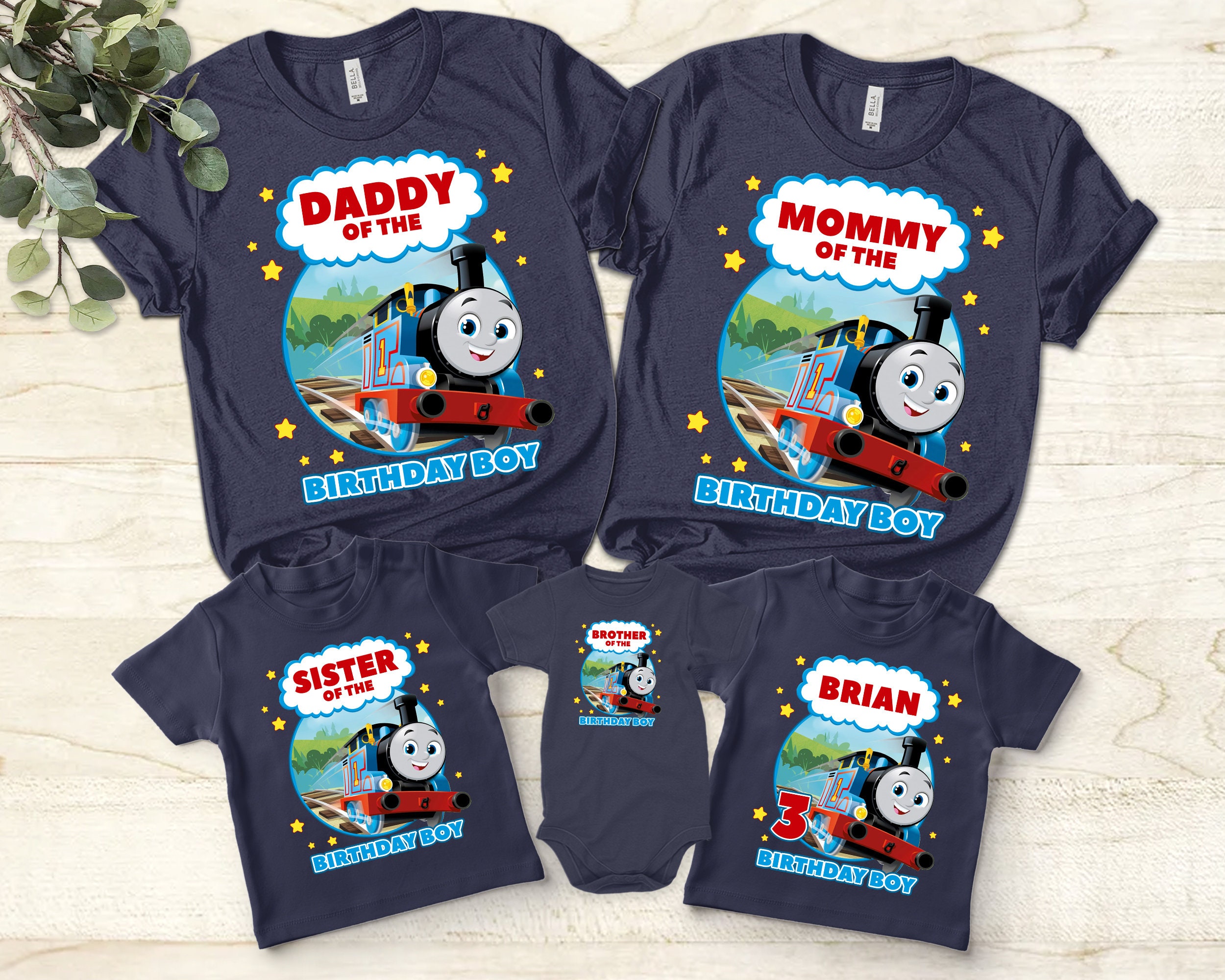 Thomas and Friends Birthday Shirt Thomas and Friends Birthday - Etsy