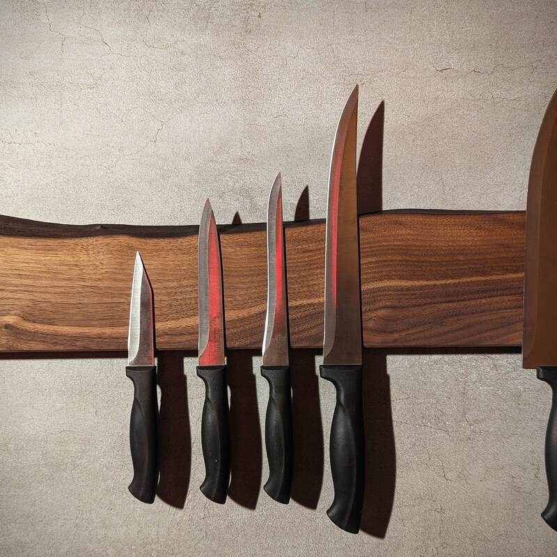 Wood Knife Rack - Etsy