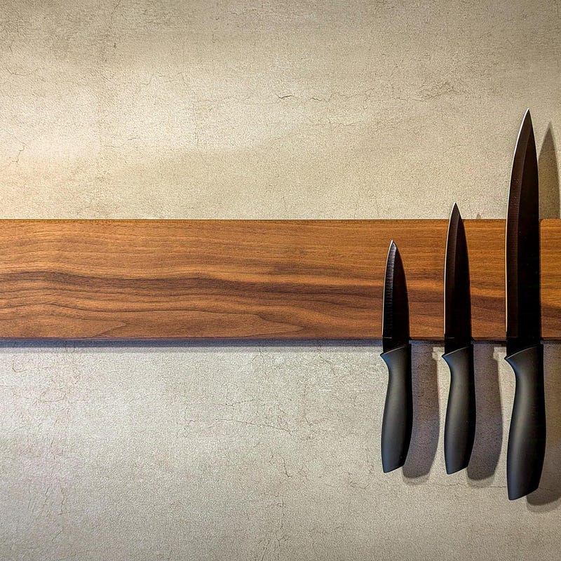 Wood Knife Rack - Etsy