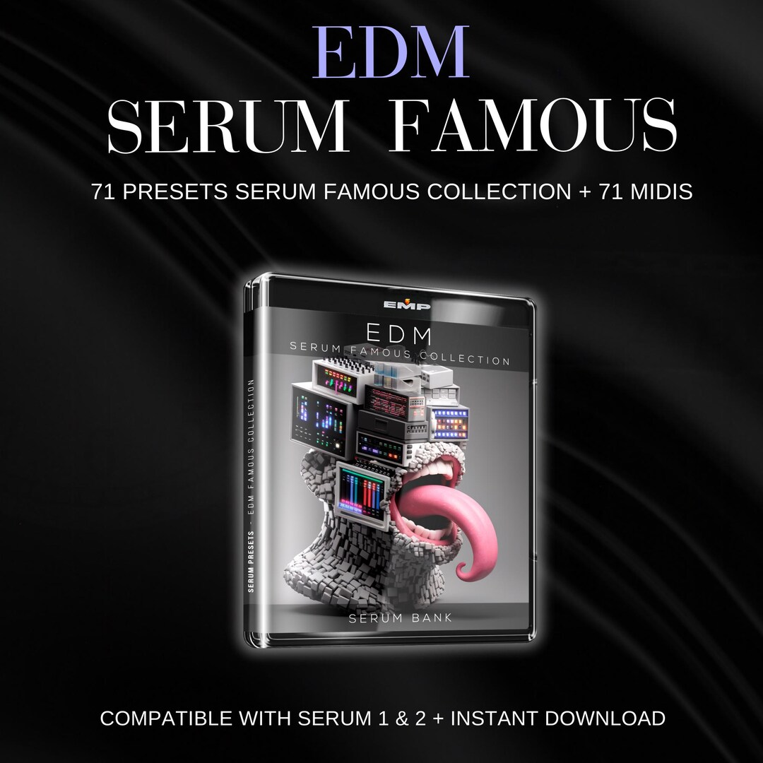 EDM Serum Presets – 71 Presets Edm Serum + 71 MIDI | Festival Leads ...