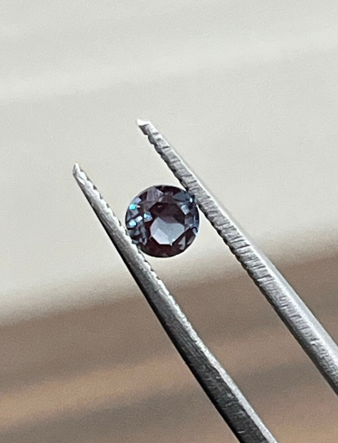 Lab-created Alexandrite With Color Change Round Shape 3mm to 12 Mm Size ...