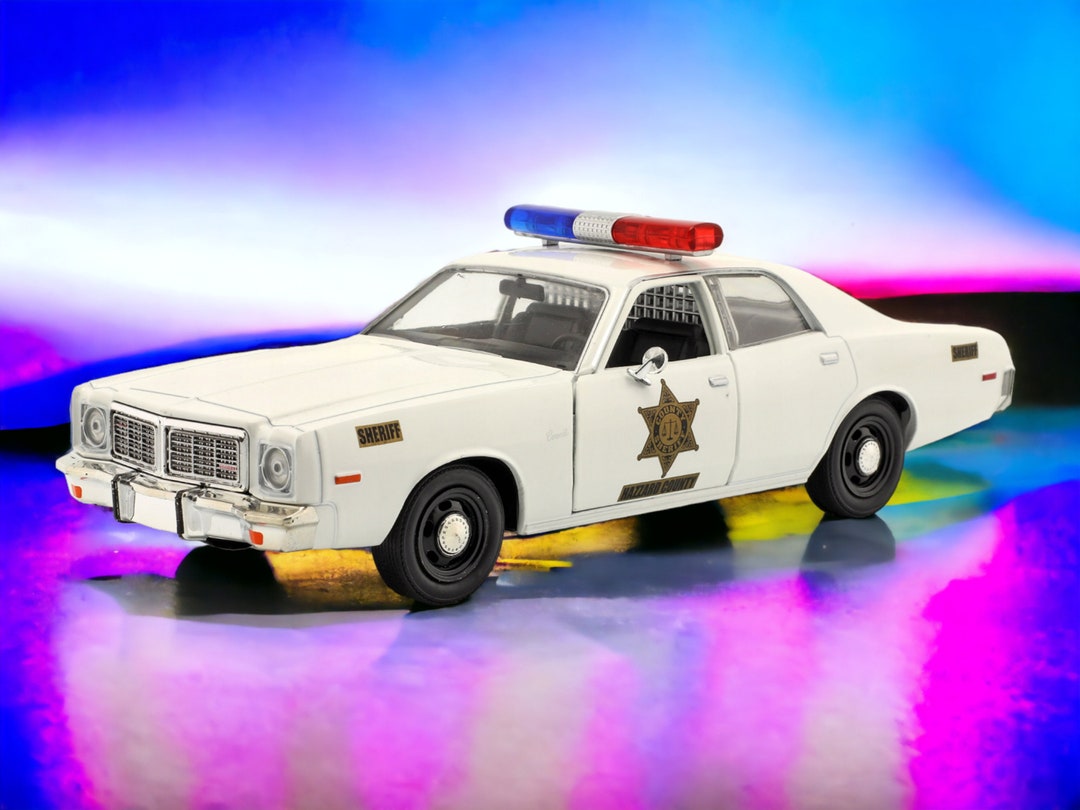 DODGE Coronet Hazzard 1975 Diecast Model Car 1/24 Scale - Etsy