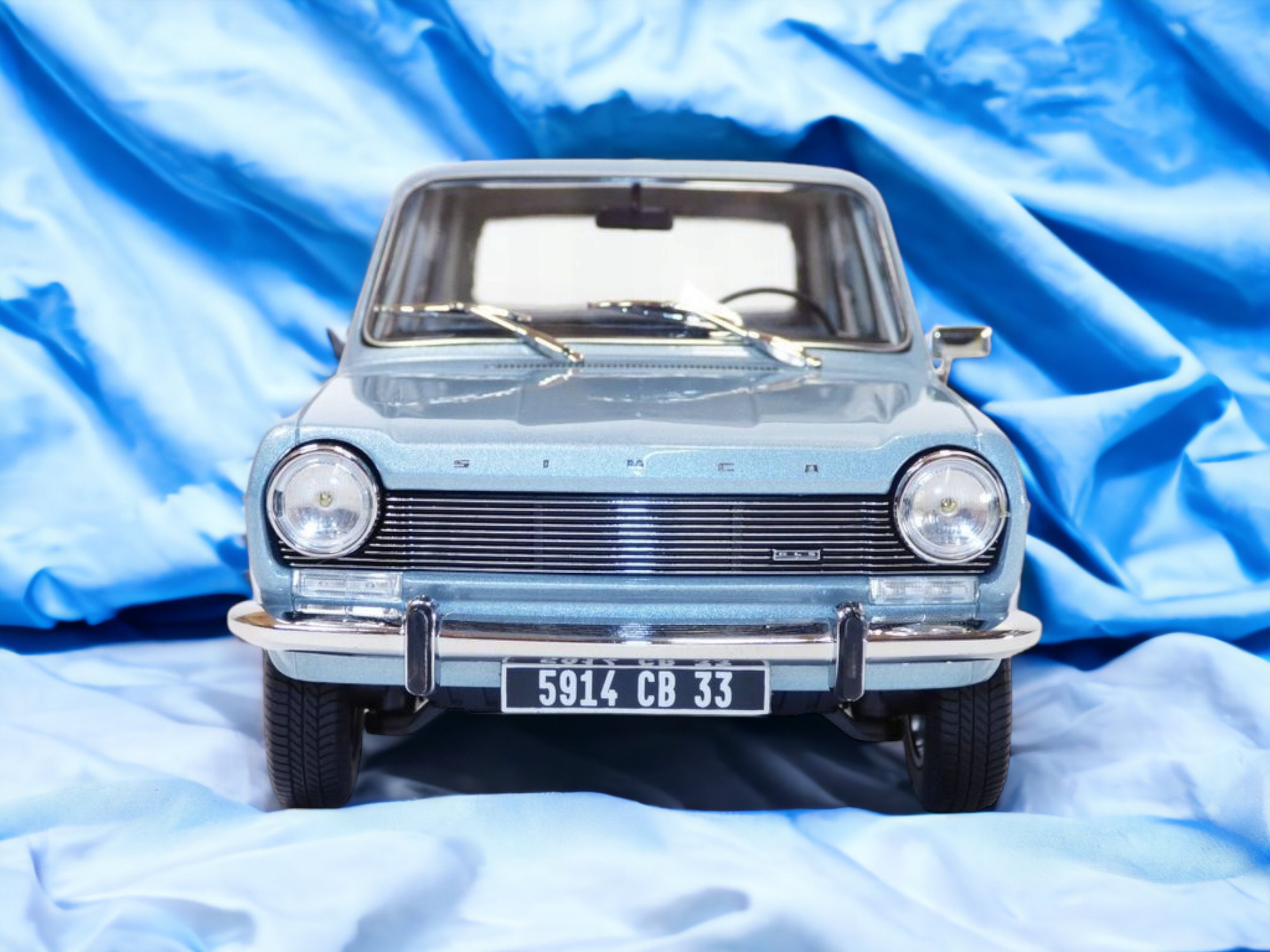 Simca 1100 GLS 1968 Estoril Blue Diecast Model Car 1:18 Scale - Etsy