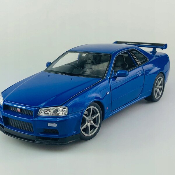 Nissan Skyline R34 Hot Wheels - Etsy