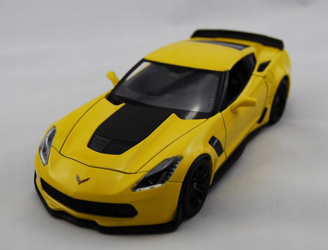 Chevrolet Corvette Z06 2017 Diecast Model Car 1/24 Scale Gift - Etsy