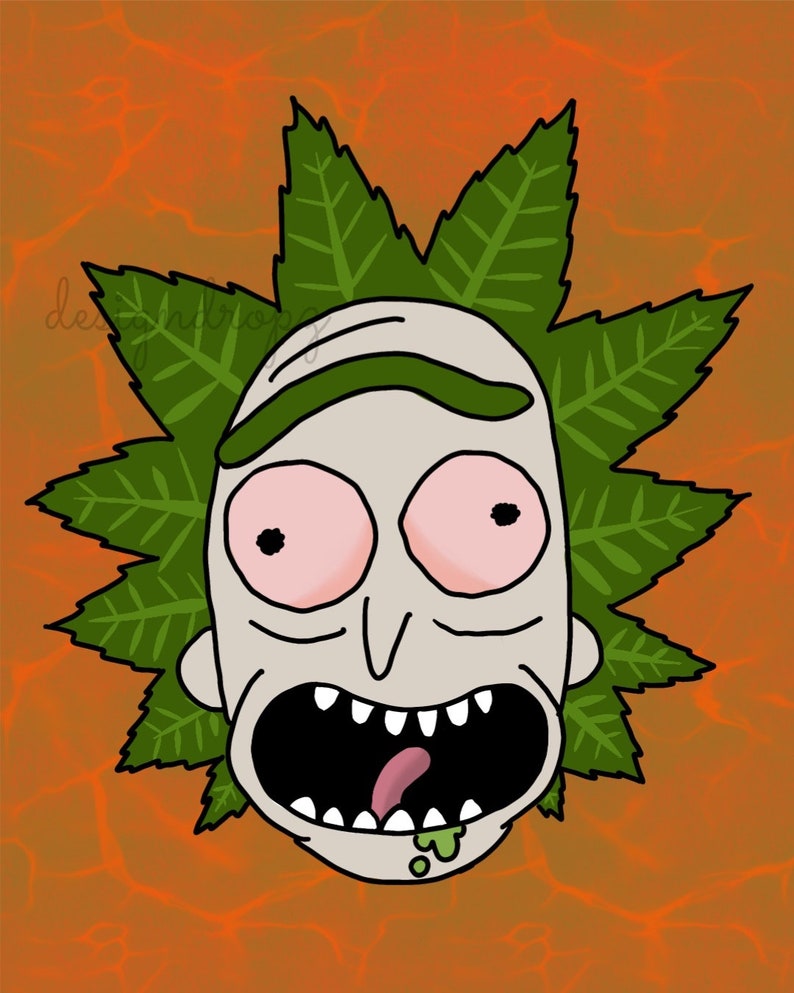 Rick and Morty Design Digital Art Download - Etsy