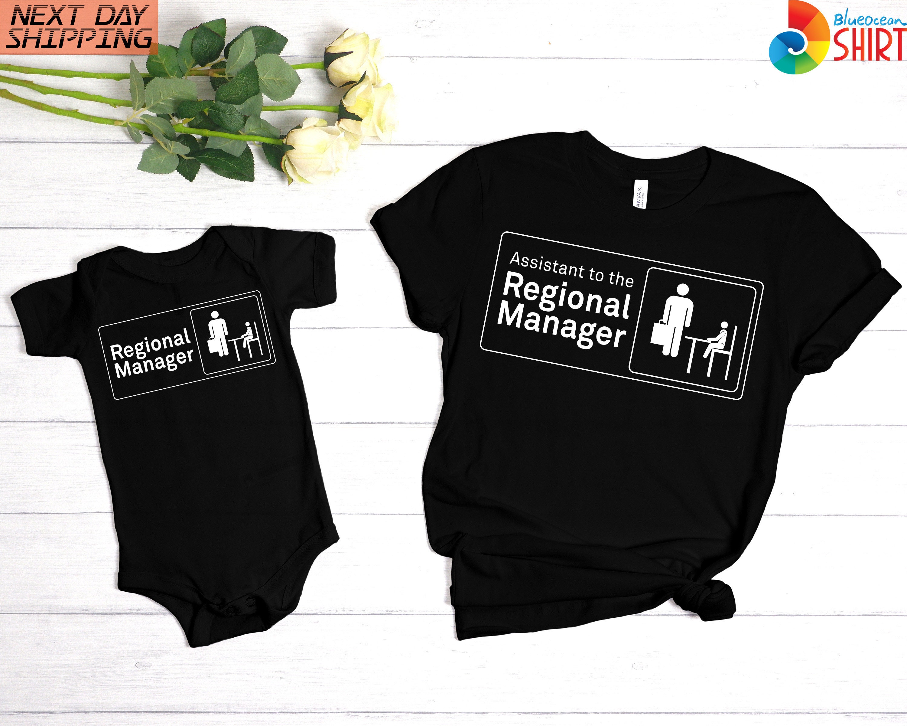 Regional Manager Shirt Assistant to the Regional Manager - Etsy
