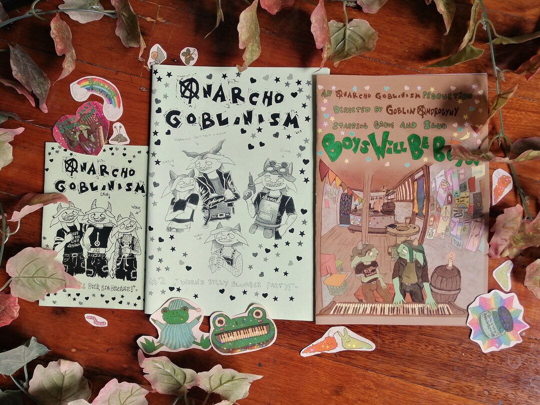 Anarchogoblinism !!! - DIY Comic Books (A4 Size) ~transmasc Goblin Punk ...