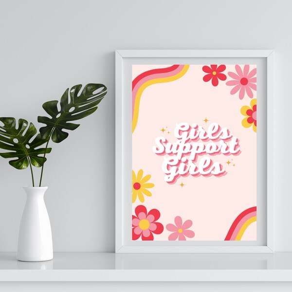 Girls Support Girls - Etsy