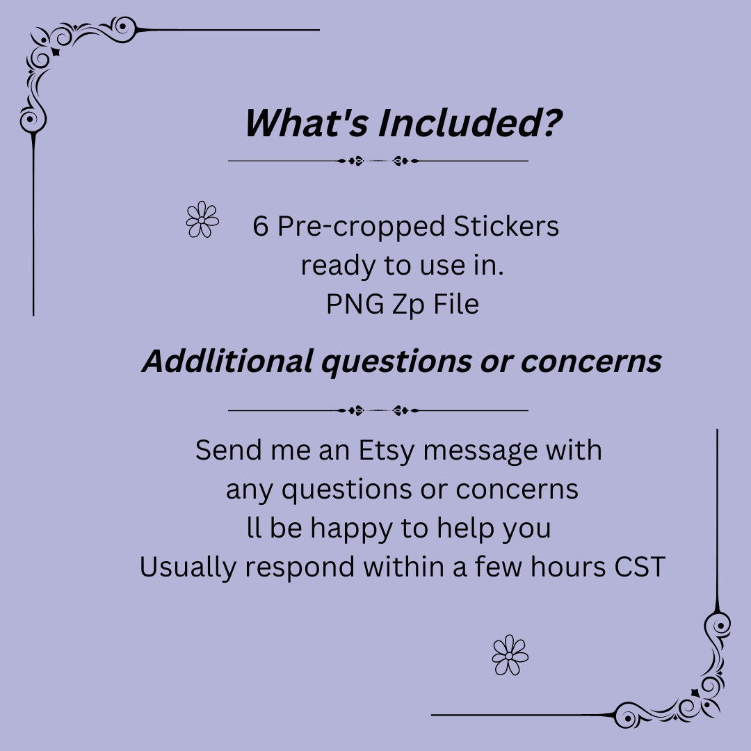 Girl Wine Stickers, Digital Bundle of 6,stickers for Digital Use ...