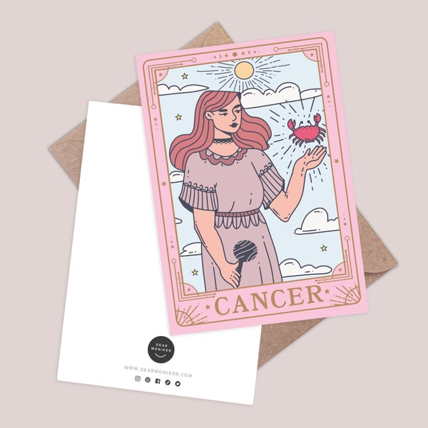Cancer Card - Etsy