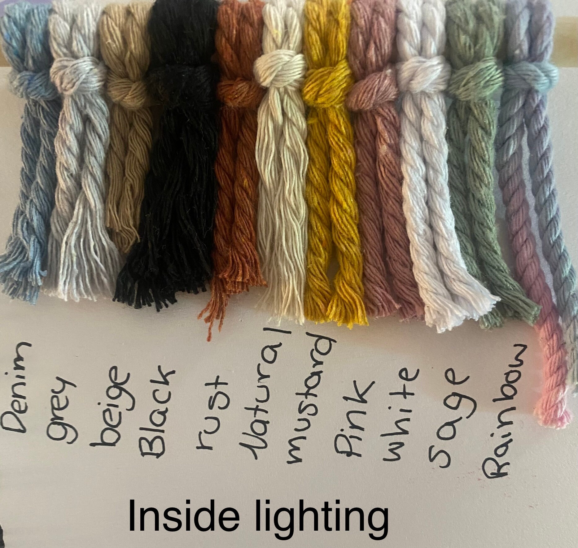 Macrame Wrapped Letters - Etsy