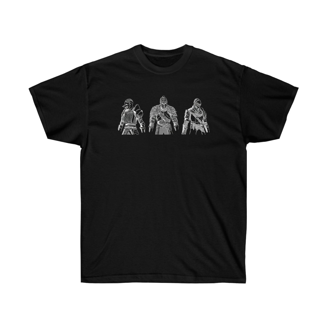 The Souls Heroes T-shirt, Dark Souls, Dark Souls 2, Demons Souls, Elden ...