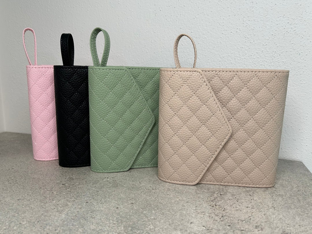 A7 Deluxe Wallet Budget Binder With Gold Details and Extra Large Rings ...