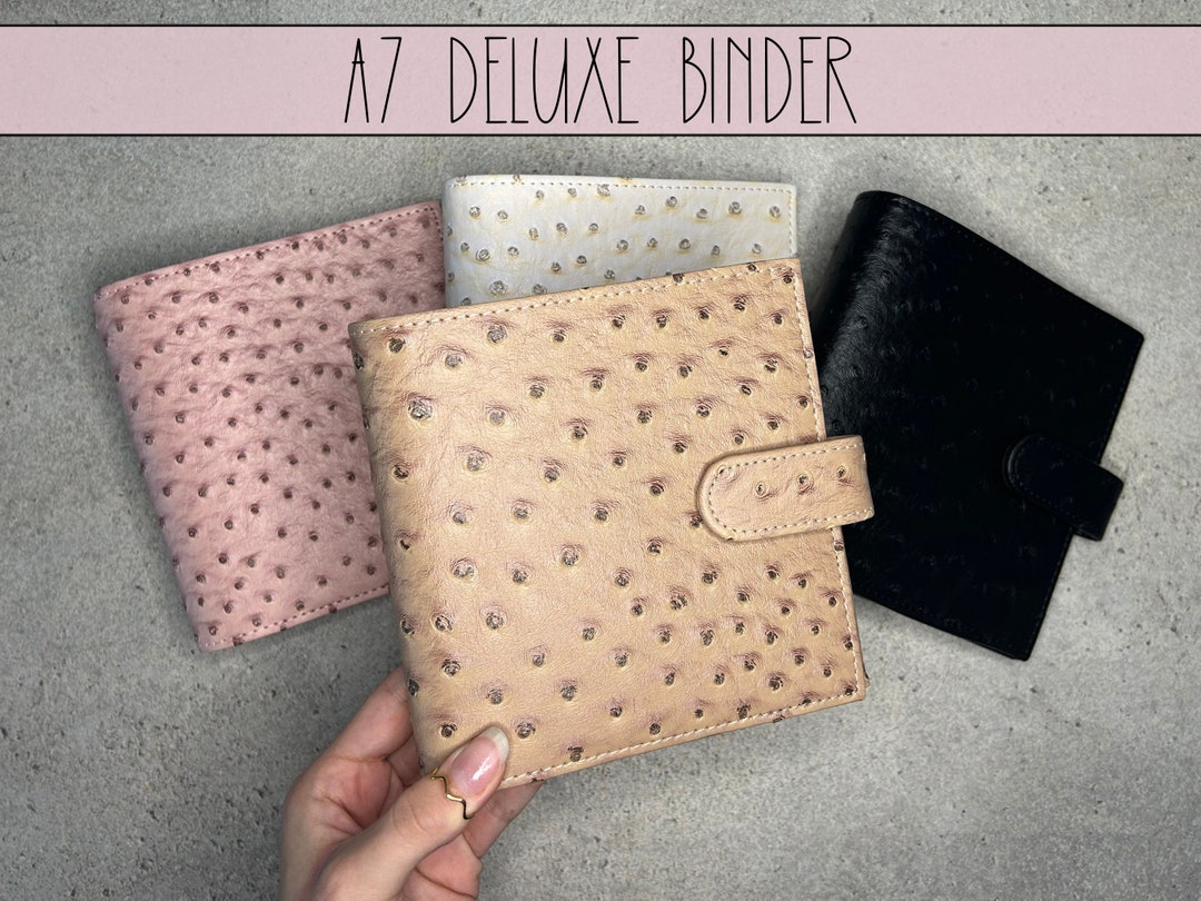 A7 Deluxe Budget Binder With Change Compartment Dotted, Zipper, With or ...