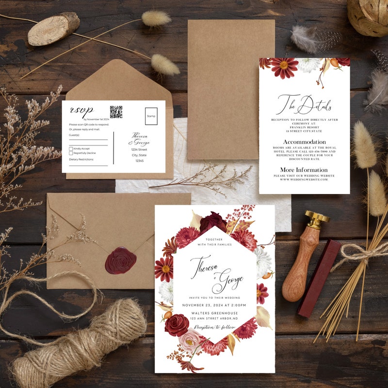 Rustic Fall Wedding - Etsy