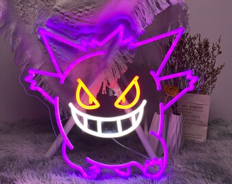 Led Gengar Sign - Etsy