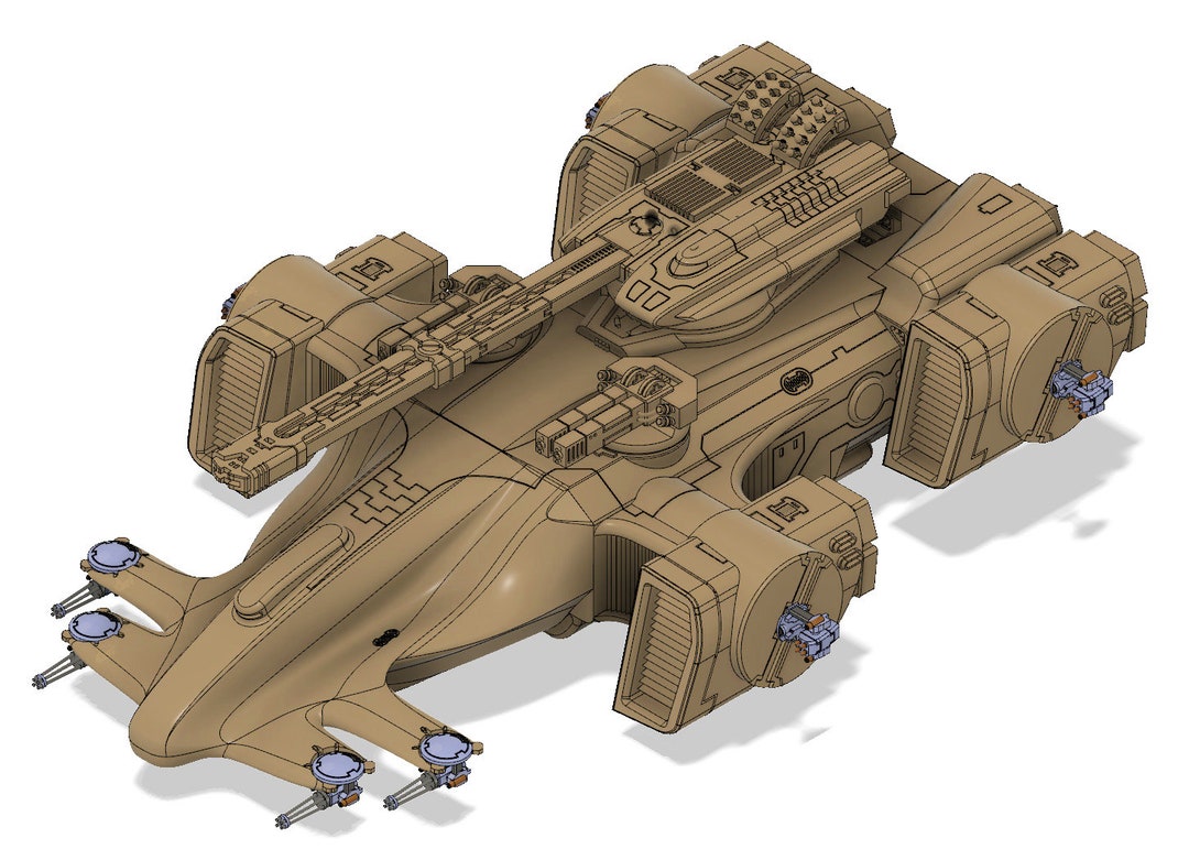 Heavy Rail Cannon Primary Weapon Upgrade Option for TX-9 Whaleshark - Etsy