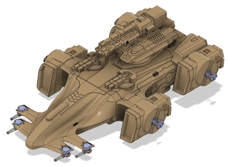 Pulse Cannon Battery Weapon Upgrade Option for TX-9 Whaleshark - Etsy