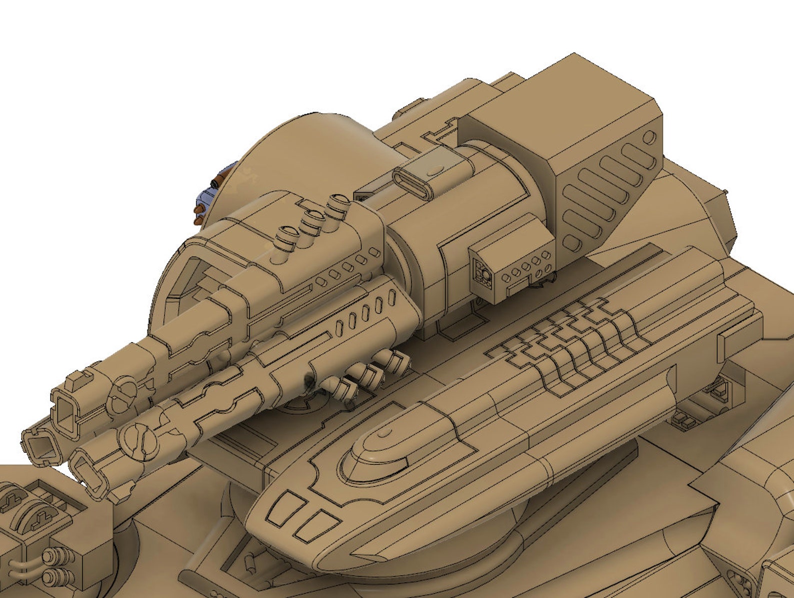 Pulse Cannon Battery Weapon Upgrade Option for TX-9 Whaleshark - Etsy