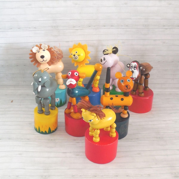 Collapsable Push Toy - Etsy