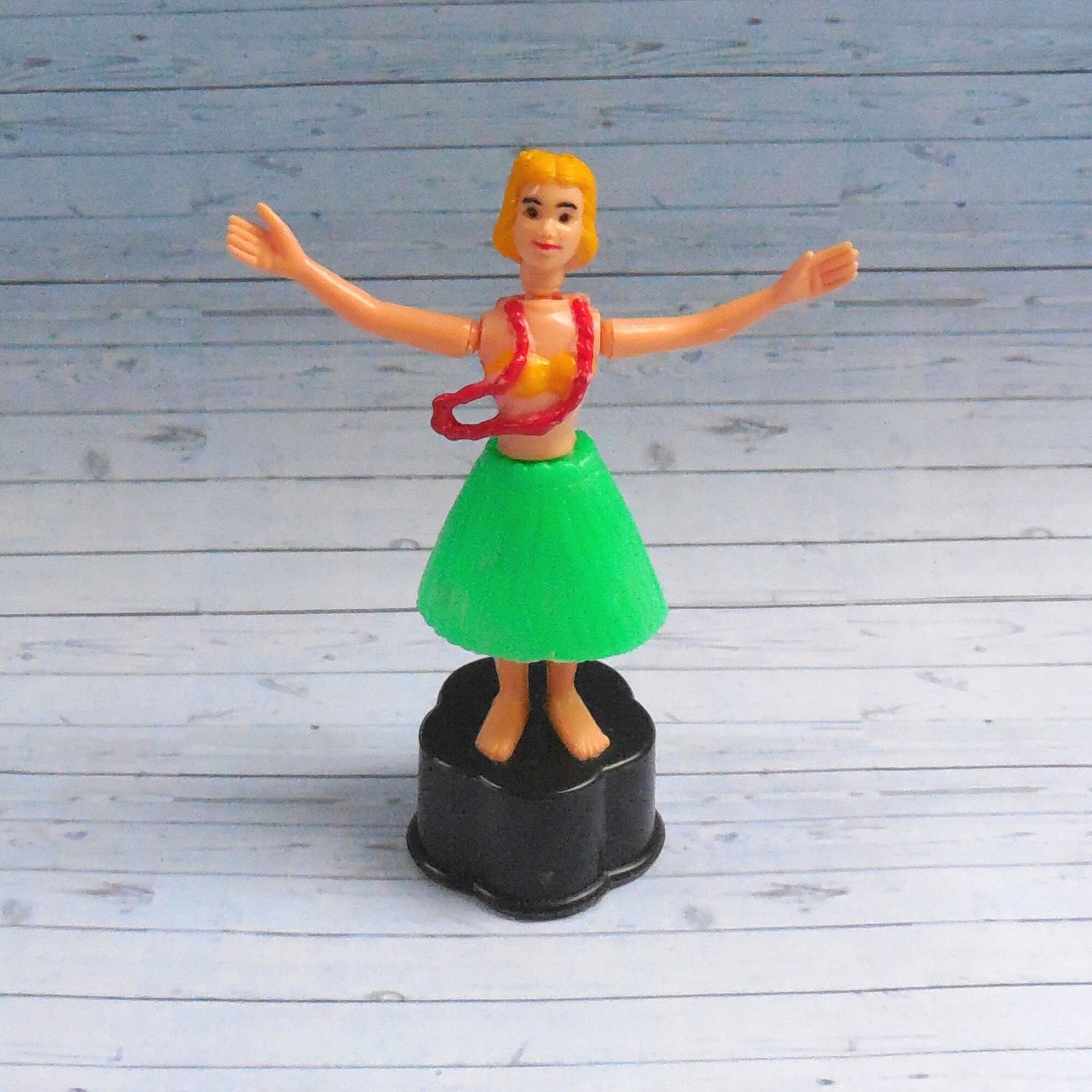 Vintage Hula Girl Aloha Hawaii Push Puppets Press up Toy - Etsy UK