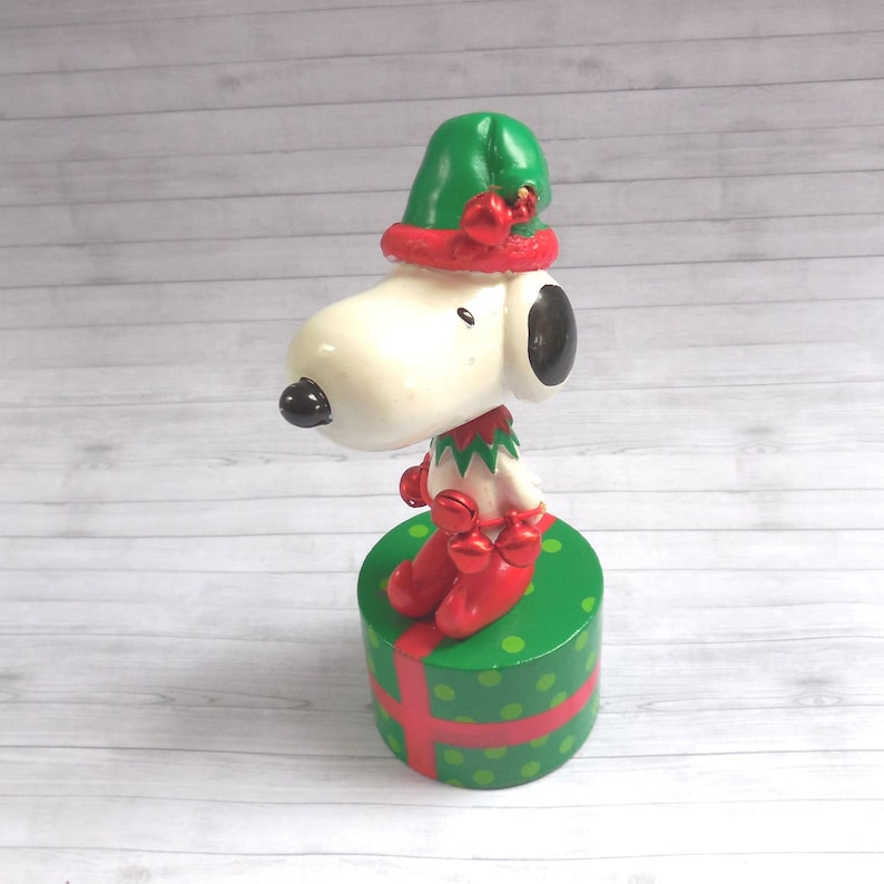 Peanuts Snoopy Woodstock Push Puppets Press up Toy Wakouwa Novelty ...