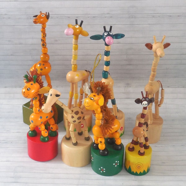 Wooden Push Toy - Etsy