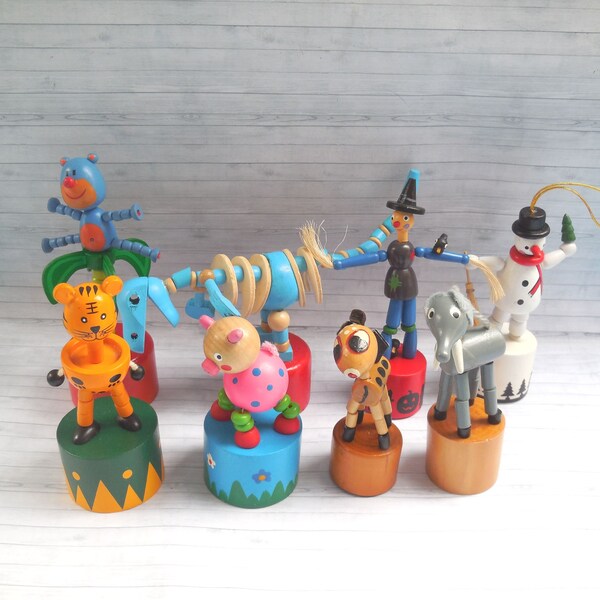 Vintage Push Toy - Etsy