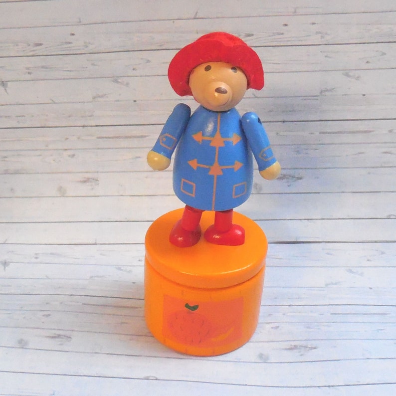 Paddington Bear Jemima Puddle-duck Peter Rabbit Push Puppet Press Push ...