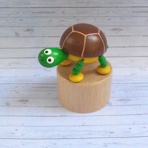 Lobster Crab Fish Turtle Terrapin Push Puppets - Press up Toy - Wakouwa ...