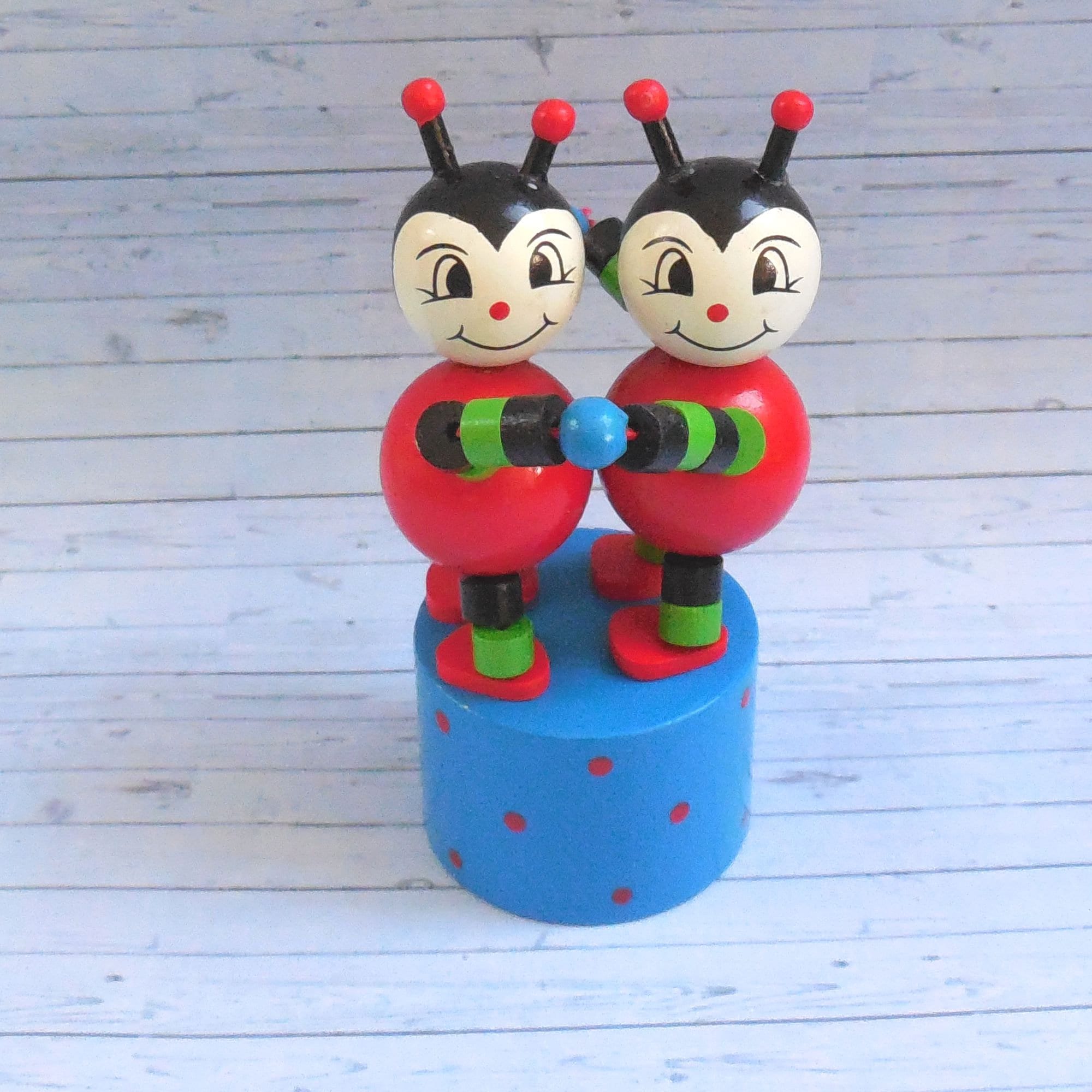 Ladybirds - Teddy Bear - Bunny Rabbit - Frogs - Clowns - Cat - Push ...