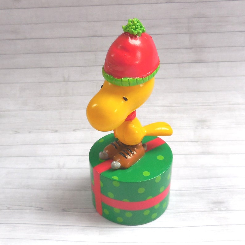 Peanuts Snoopy Woodstock Push Puppets Press up Toy Wakouwa Novelty ...