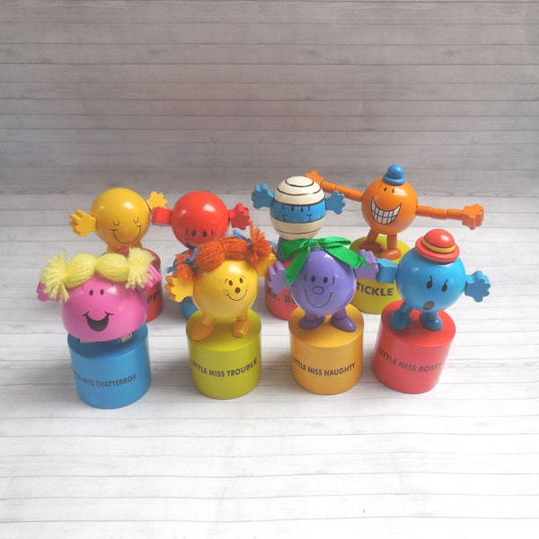 Mr Men Little Miss Toys - Etsy