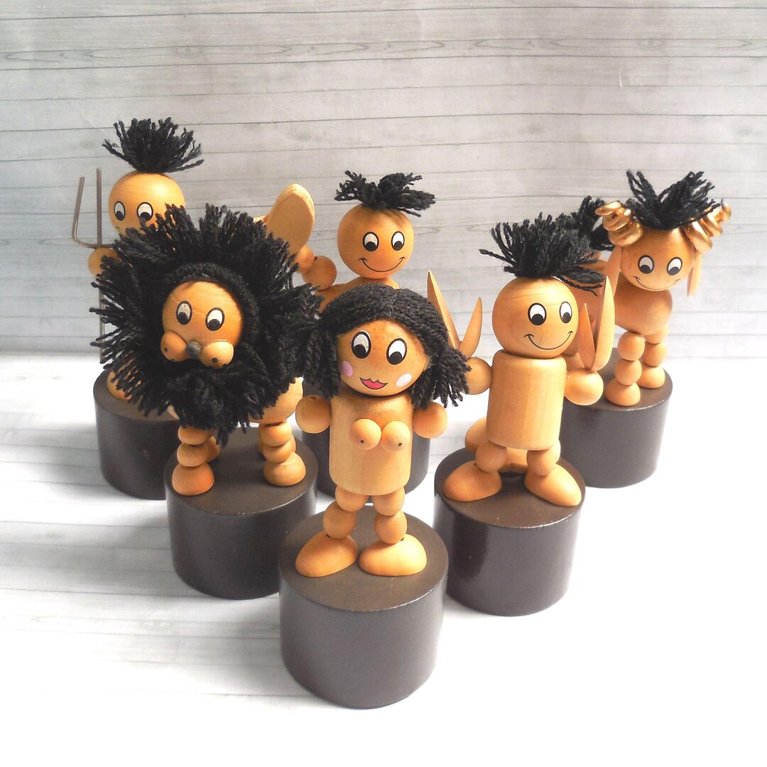 Star Sign Push Puppet - Press up Toy - Wakouwa - Push up - Taurus ...