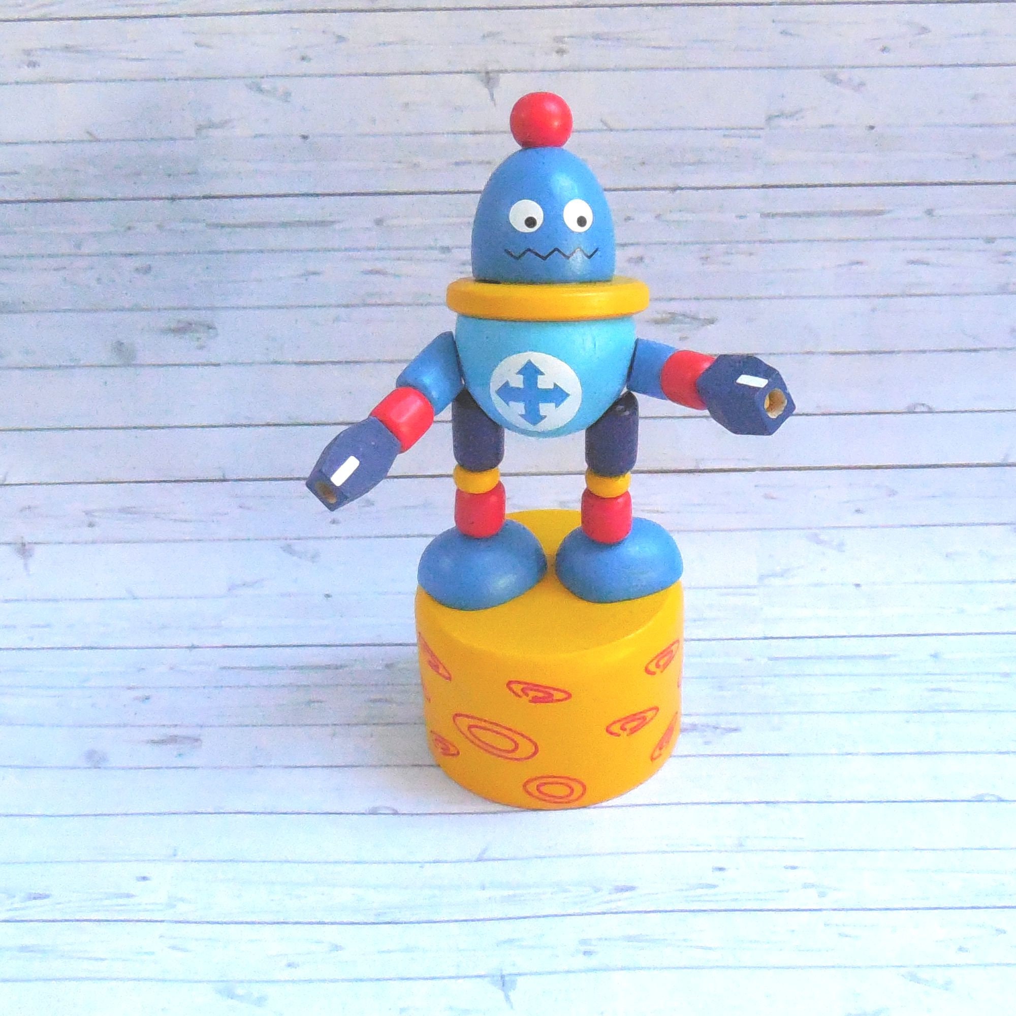 Robot Robots Alien Push Puppet Fairy Pixie Press up Toy - Etsy