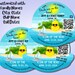 Cute Island Cruising Duck Tags Printed Laminated and Shipped - Etsy
