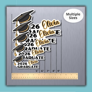 Personalized Graduation Magnet 2026 Custom Locker Decor Senior Gift ...